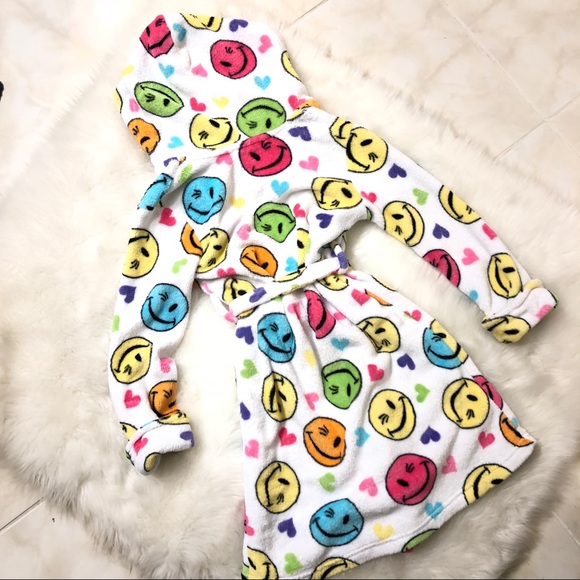 Joe Boxer | Pajamas | Joe Boxer Girls Fleece Hooded Bath Robe | Poshmark